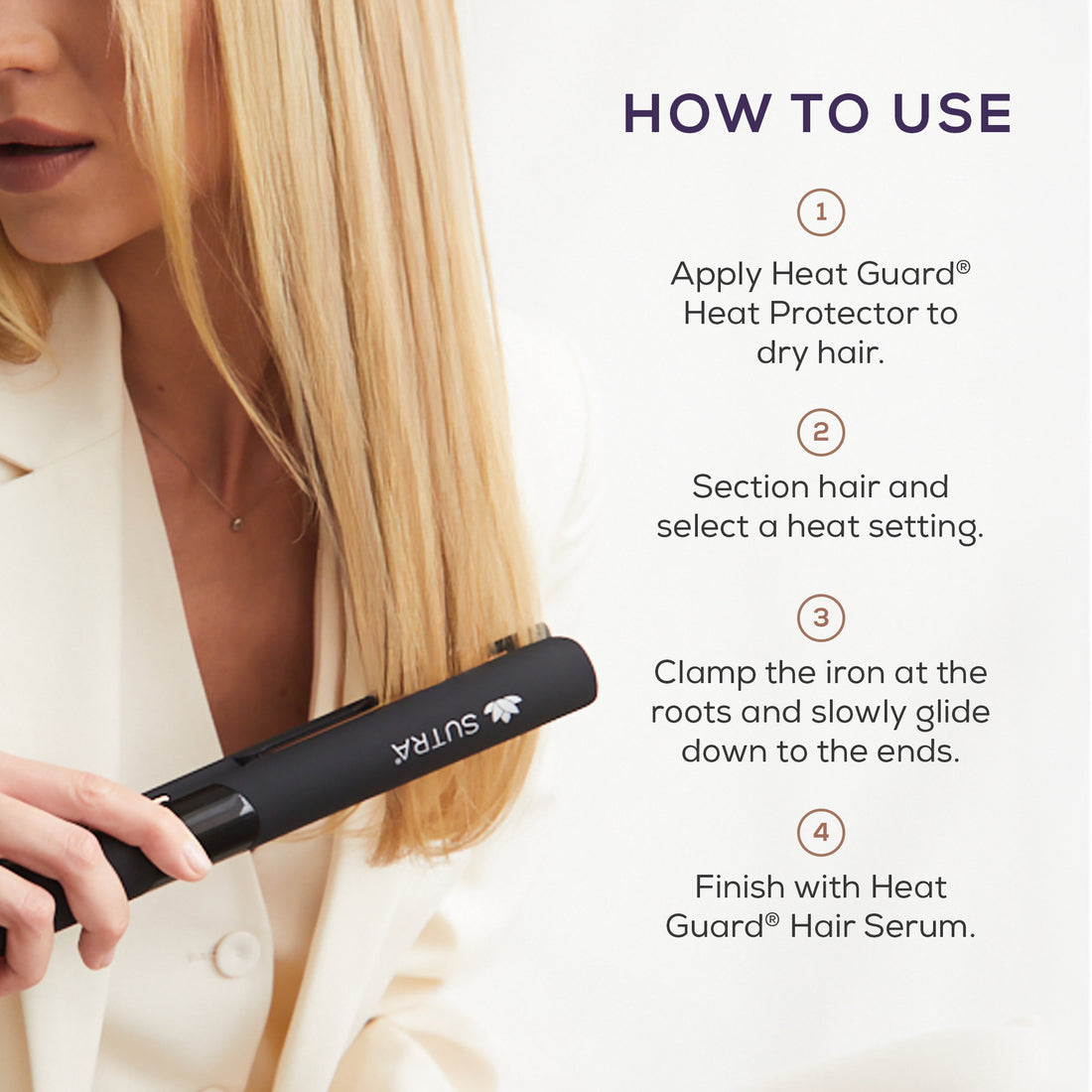 IR2 INFRARED Flat Iron - 1" – SUTRA